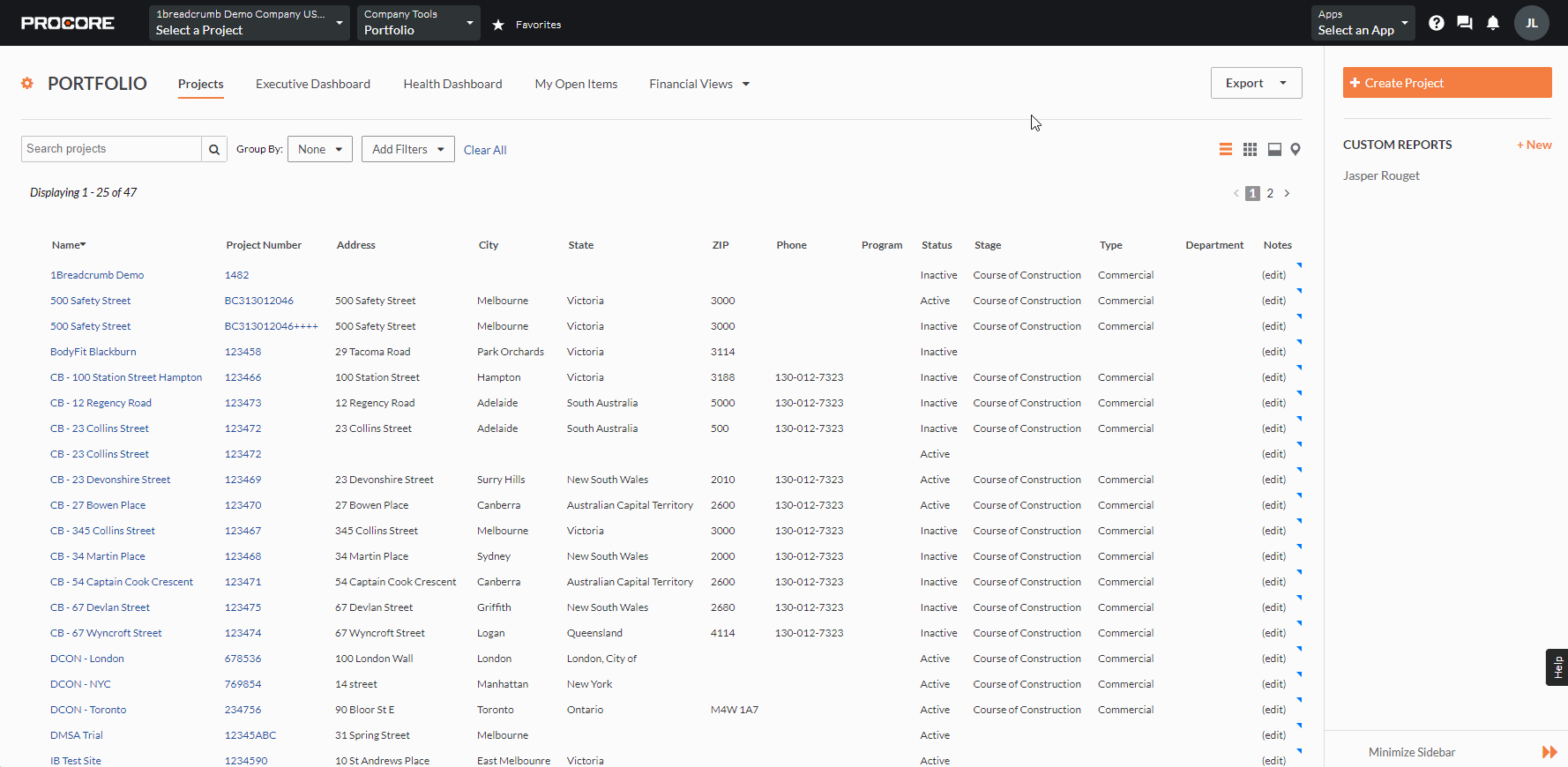 Sync Subcontractors to 1Breadcrumb